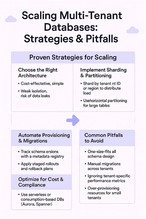 Scaling Multi Tenant Databases Strategies And Pitfalls By Solly Bombe