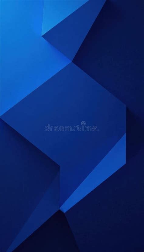 Deep Blue Geometric Shapes Sharp Angles Abstract Tech Backdrop Sharp Angles Network Stock