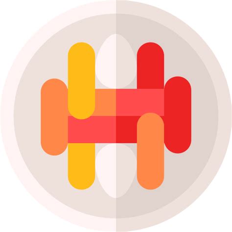 Tteokbokki Icon Basic Straight Flat