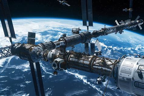 Advanced Spaceship Design For Interstellar Exploration And Beyond Stock Illustration