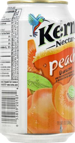 Kerns Peach Nectar 11 5 Fl Oz Kroger