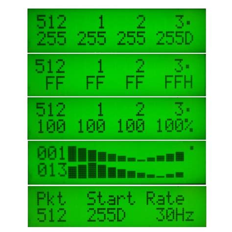DMX Data Analyzer ELM Video Technology