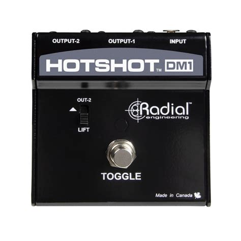 Radial Hotshot Dm1 Dynamic Mic Switcher Secondhand At Gear4music