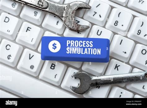 Sign Displaying Process Simulationtechnical Representation Fabricated