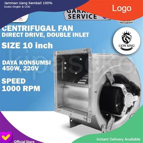 Jual Centrifugal Blower Ahu 10 450w Bare Fan Centrifugal Double Inlet