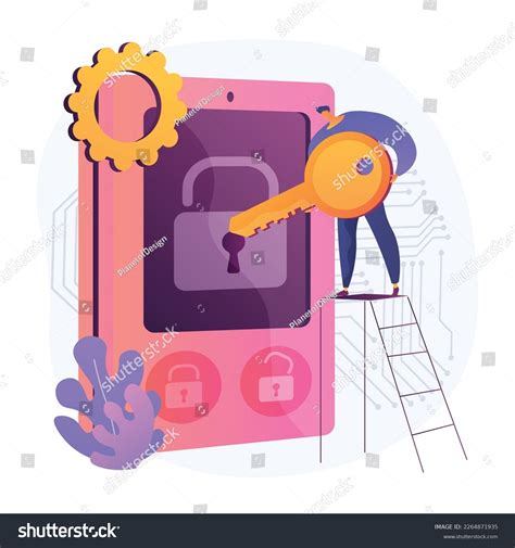 Access Control System Abstract Concept Illustration Stock Vector Royalty Free 2264871935