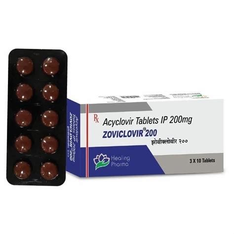 Acyclovir 200mg Tab At Rs 150stripe Umred Id 2853929301962