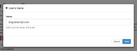 Application Modals And Dialogs With Angularjs And Bootstrap Angular Script
