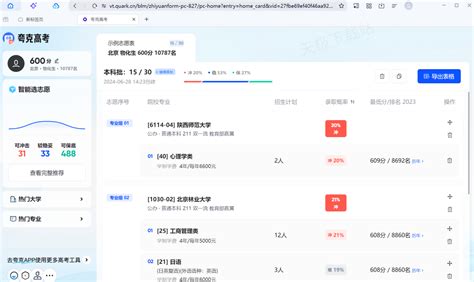 夸克浏览器上的高考服务好用吗 怎么智能模拟填报志愿 天极下载