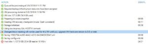SOLVED Veeam Error Changed Block Tracking Will Not Be Used For This VM Until You Upgrade The