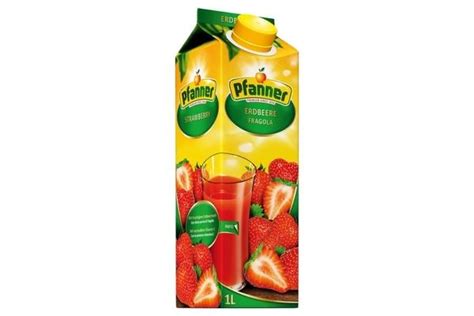 PFANNER STRAWBERRY JUICE L Lighthouse Supermarket Gozo