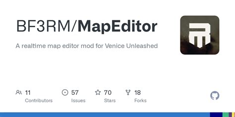 GitHub BF RM MapEditor A Realtime Map Editor Mod For Venice Unleashed