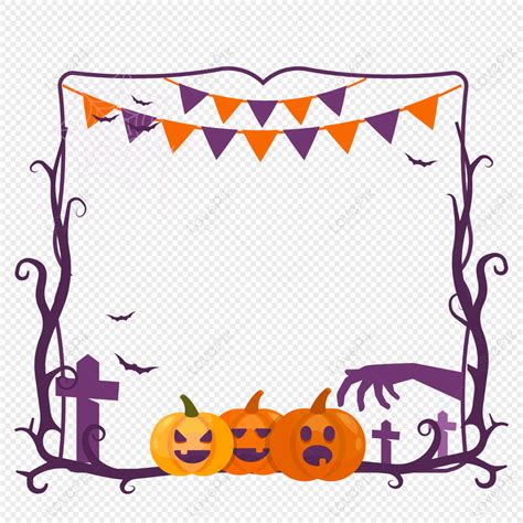Halloween Frame Png Clipart Freeuse Halloween Border Png Clip Art