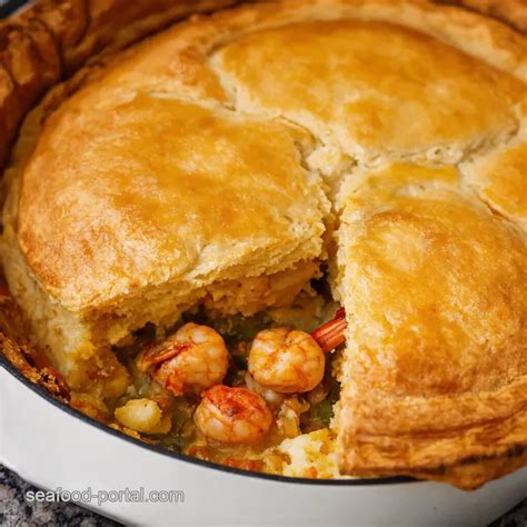 Cajun Seafood Pot Pie With My Kickin Shrimp Crab Seafood Portal