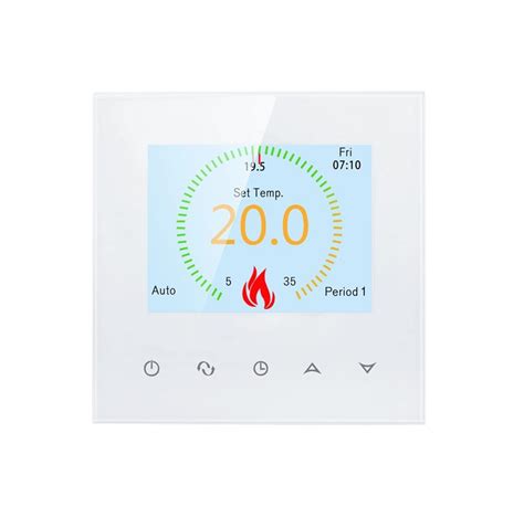 TFT LCD 디지털 스마트 온도 조절기 공급자 맞춤형 TFT LCD 디지털 스마트 온도 조절기