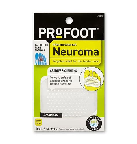 Profoot 중족골 신경종 볼 오브 풋 쿠션 1개입 티몬