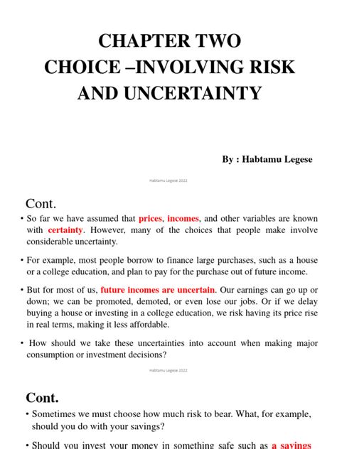 Microeconomics Chapter Two Download Free Pdf Utility Risk