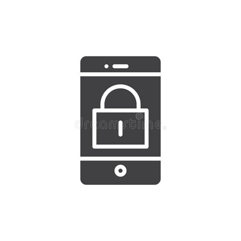 Lock Icon Encryption Symbol Vector Isolated On White Stock Vector Illustration Of System