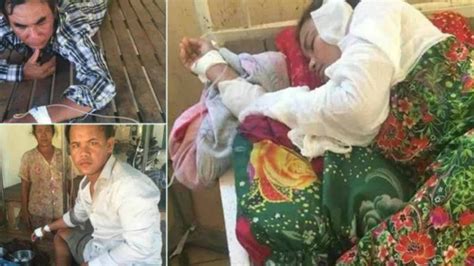 យក ក្រណាត់ ជ្រលក់ សាំង ដុត ស្រមោច បែរ ជា គប់ ត្រូវ មនុស្ស ជា ច្រើន នាក់ រង របួស Tnaot