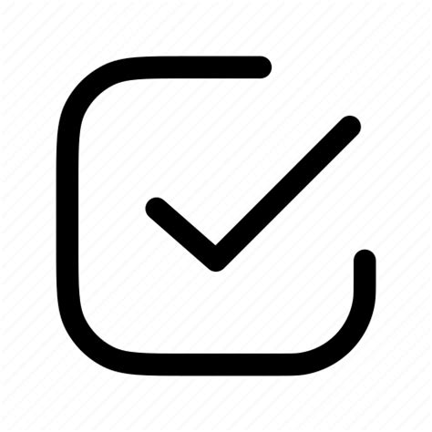 Check Square Tick Tick Mark Checklist List Accept Icon Download On Iconfinder