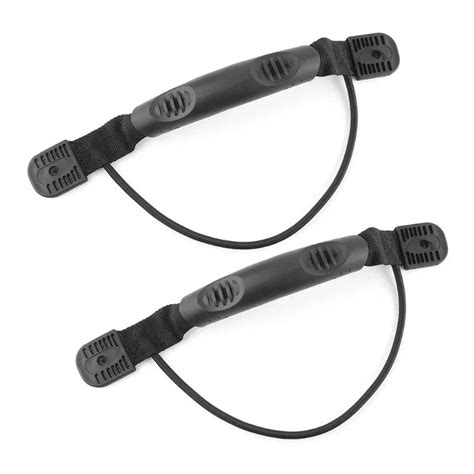 카약 손잡이 베스트 상품 2022 새로운 2pcs 카약 패들 핸들 카누 조정 보트 사이드 마운트 캐리 핸들 번지 야외 액세서리