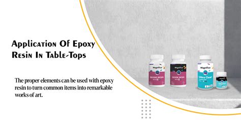 Epoxy Resin Application For Tabletops Magnifico Resins