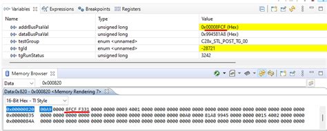 Tms320f280049 C28x Stl Software Test Application Fails To Return Psa