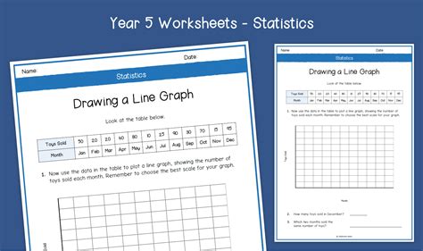 Year 5 Drawing A Line Graph Worksheets Ks2 Statistics And Data Primary Maths