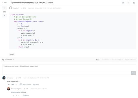 when i go through any solution in leetcode discuss r programmerhumor