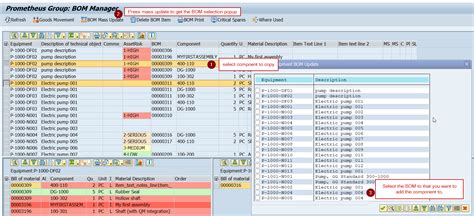 BOM Change Delete An Item S And Insert New Line SAP Community