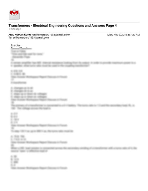 Solution Transformer Objectives Questions Studypool