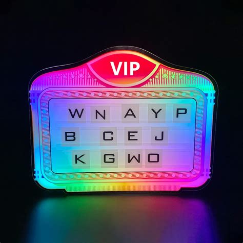 Led Handheld Bottle Service Display Signled Letter Bottle Presenter