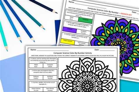 Computer Science Vocabulary Activity Stem In The Middle