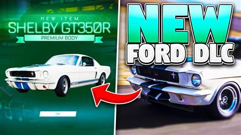 New Ford Shelby Gt350r And Ford Mach E Dlc Coming To Rocket League