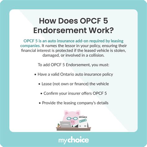 Opcf 5 Endorsement Explained Mychoice