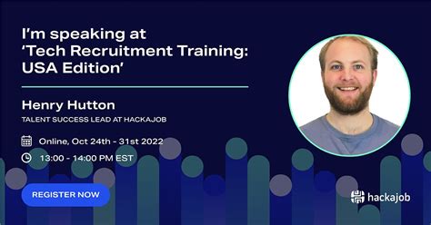 Henry Hutton On Linkedin Techhiring Backend Frontend Devops Data