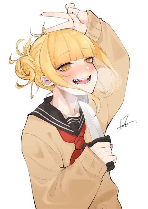Toga Himiko Boku No Hero Academia Drawn By Fataaa Danbooru