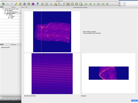 Simple Back Projection Crashes Or Introduces Streaking · Issue 2008 · Openchemistry Tomviz · Github