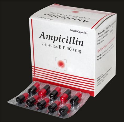 Ampicillin Capsules 500 Mg At ₹ 192box Ampicillin Capsules In
