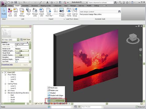 Solved How To Get An Image To Show In 3d View Autodesk Community
