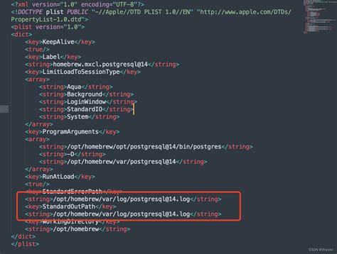 Homebrew下安装的postgresql 启动服务后无法连接，status显示error的解决brew Services List