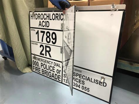 Custom Foldable Eip National Safety Signs