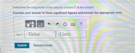 Solved When The Slider Block C Is In The Position Shown In Chegg