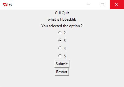Python Refreshing Radiobutton Selection Stack Overflow