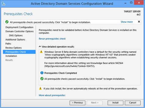 Installieren Einer Neuen Untergeordneten Oder Active Directory
