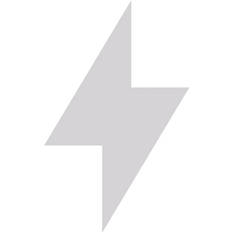 Light Gray Bolt Icon Free Light Gray Lightning Bolt Icons