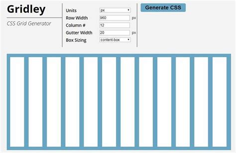 Free CSS Grid Tools Resources For Developers Css Grid Grid Tool Css