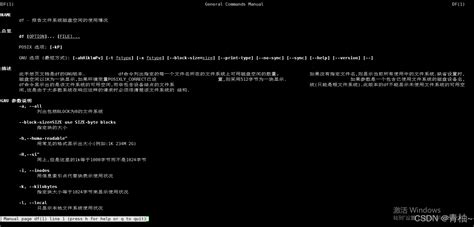 【linux系统查看磁盘占用情况】linux查看磁盘占用 Csdn博客