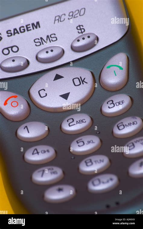 Numeral Keypad On A Cellphone Stock Photo Alamy