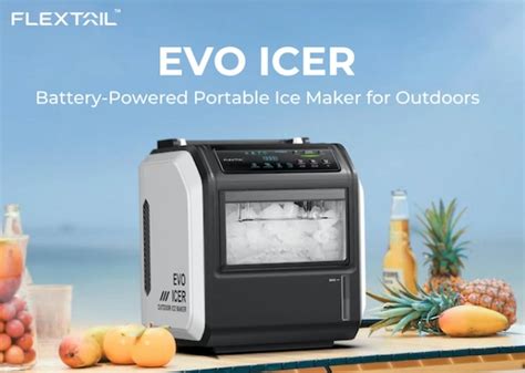 Flextail Battery Powered Portable Ice Maker Geeky Gadgets